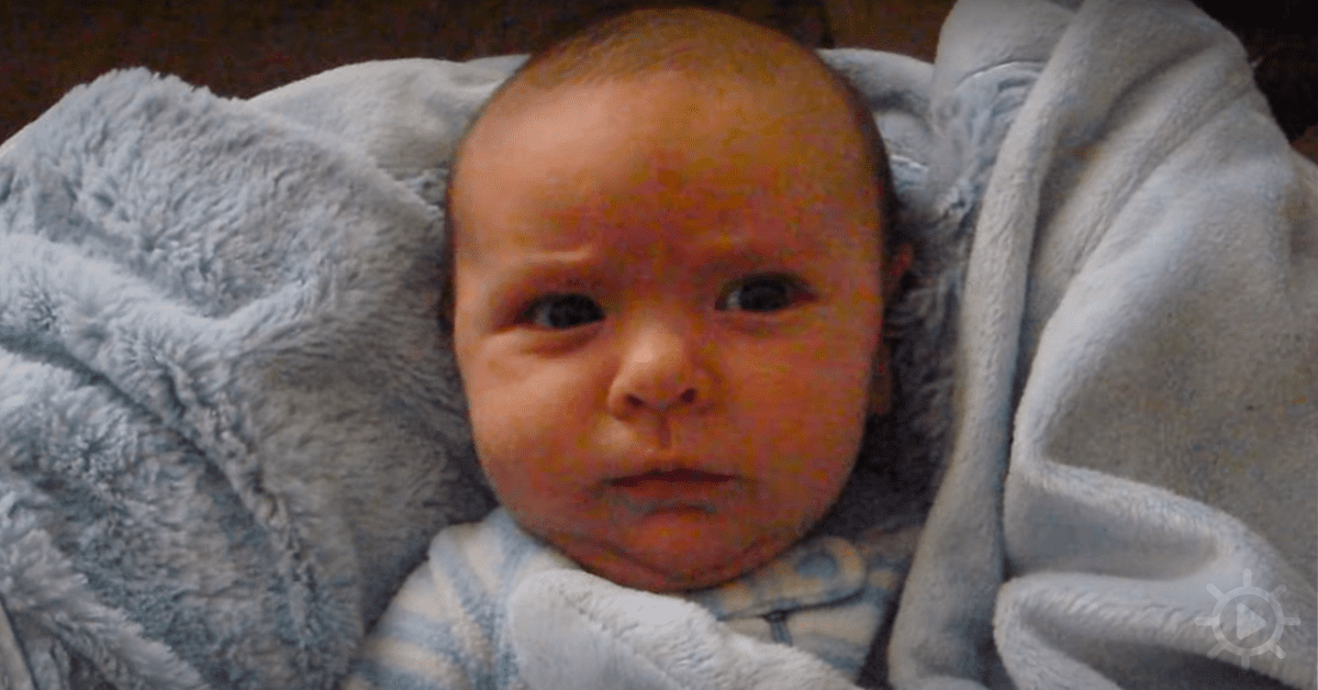 Cute baby asked by dad how he slept, internet swooning over his ...