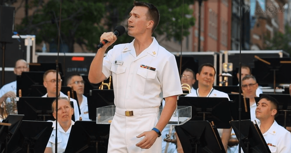 US Navy Sailor Sings ‘Somewhere Over The Rainbow’ With A Voice That’s ...
