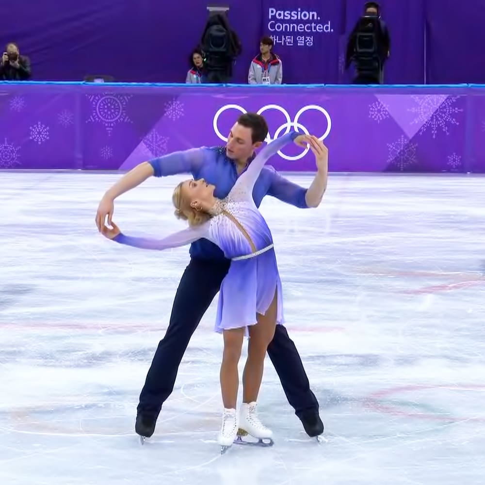 Figure Skating Couple Performs Awe-Inspiring Routine at Winter Games ...