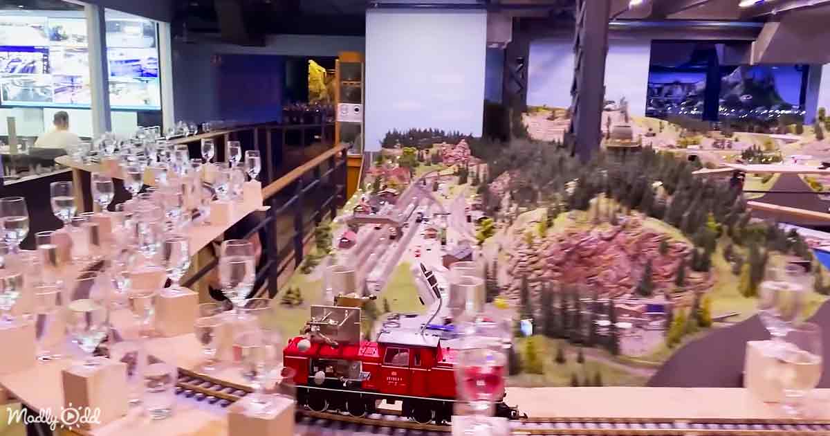 Pocket-Sized Model Train Plays Music - Country Bucket
