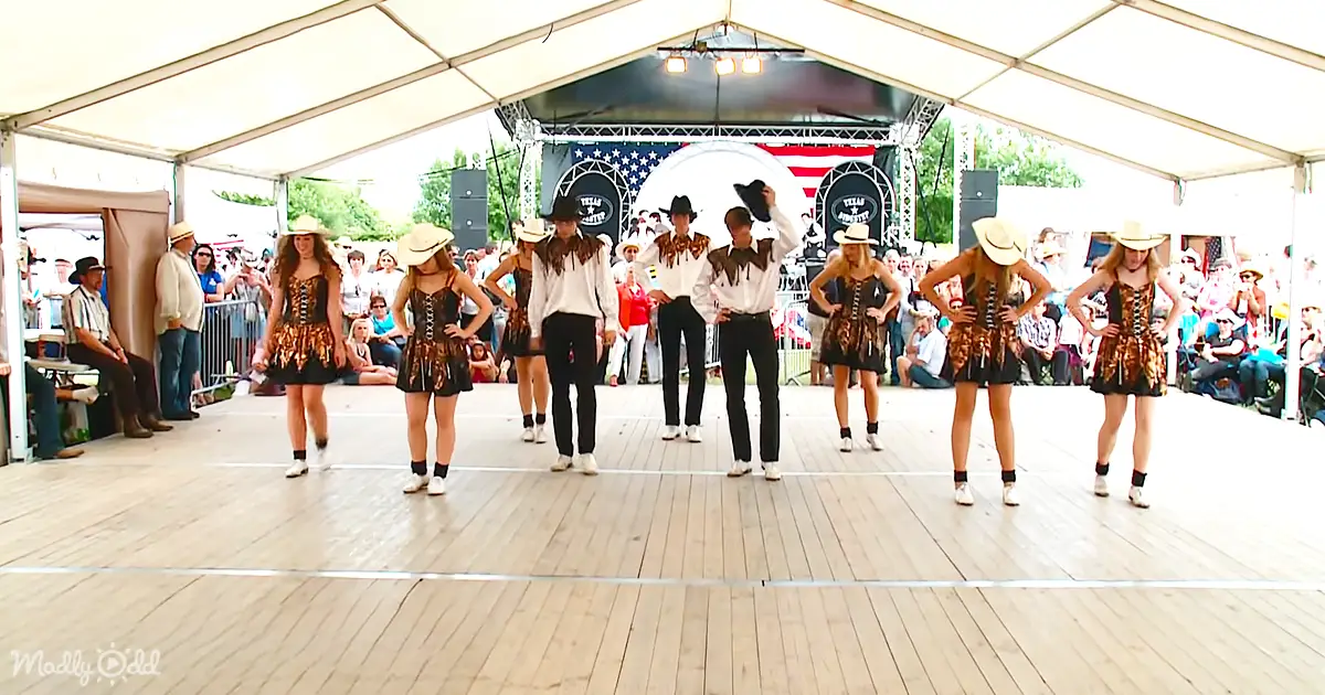 Tap Dancers Tip Hats and Unleash a Country Dance the Crowd Can’t Resist ...