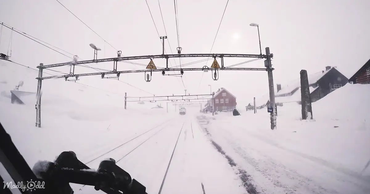 Unstoppable ‘Snow Piercer’ train smashes through winter a wonderland ...