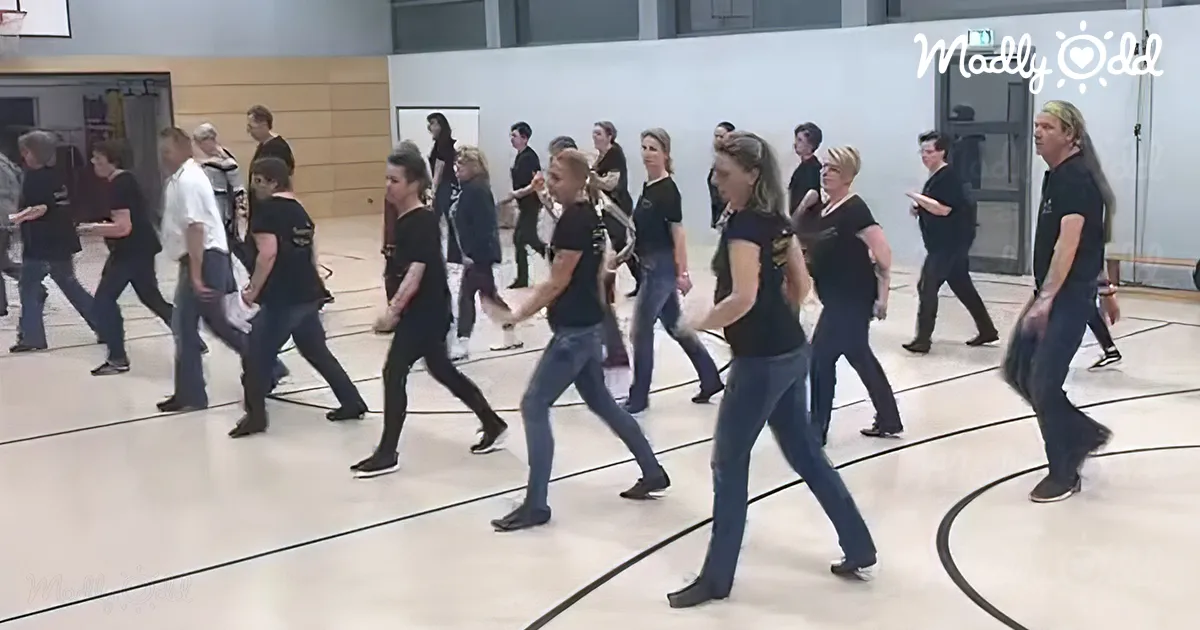Line dancers strut their stuff to John Denver’s ‘Country Roads ...