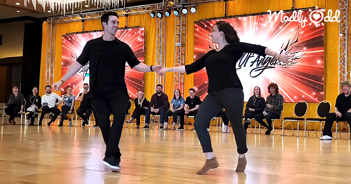 Their ‘unconventional’ song choice ignites a swing dance frenzy ...