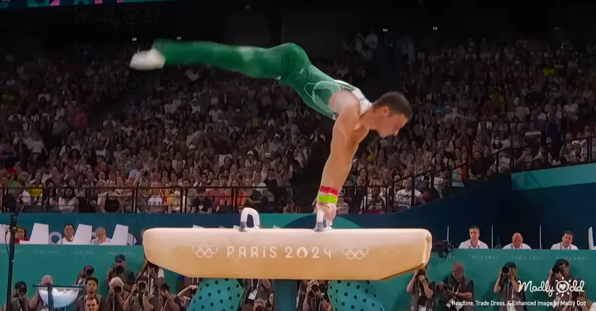 Irish hero ‘floats’ on pommel horse with muscles ripppling to Olympic ...